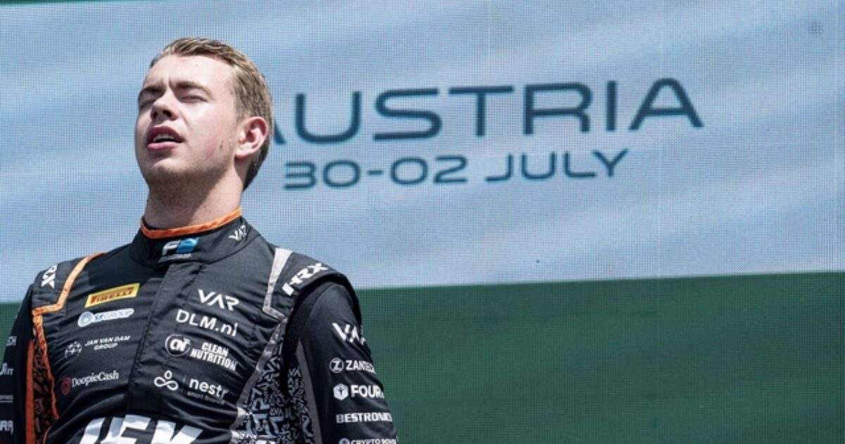 Emotionele overwinning voor Richard Verschoor in FIA Formule 2… | KNAF
